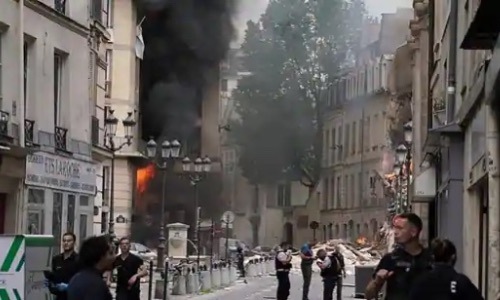 16 injured, after a building explosion in paris | PMN Patralok